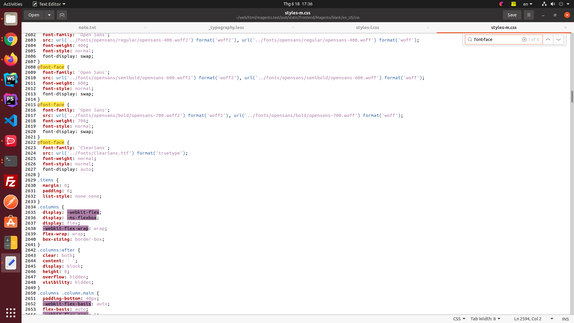 Wrong .lib-font-face parameters in _typography.less · Issue #9006 · magento/devdocs · GitHub