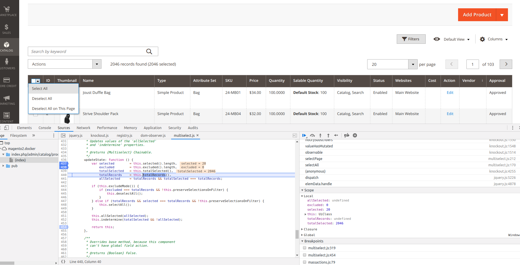 ce231 - can't update attribute for all product · Issue #22004 · magento ...