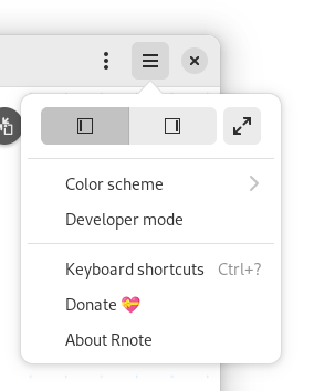 UI: reorganize menus? · Issue #350 · flxzt/rnote · GitHub