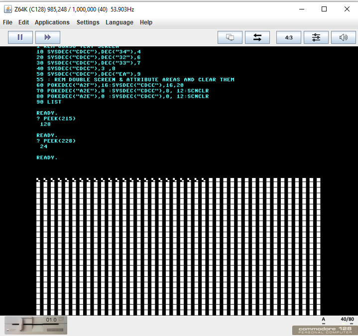 tgi for C128 - interlace? · Issue #804 · cc65/cc65 · GitHub
