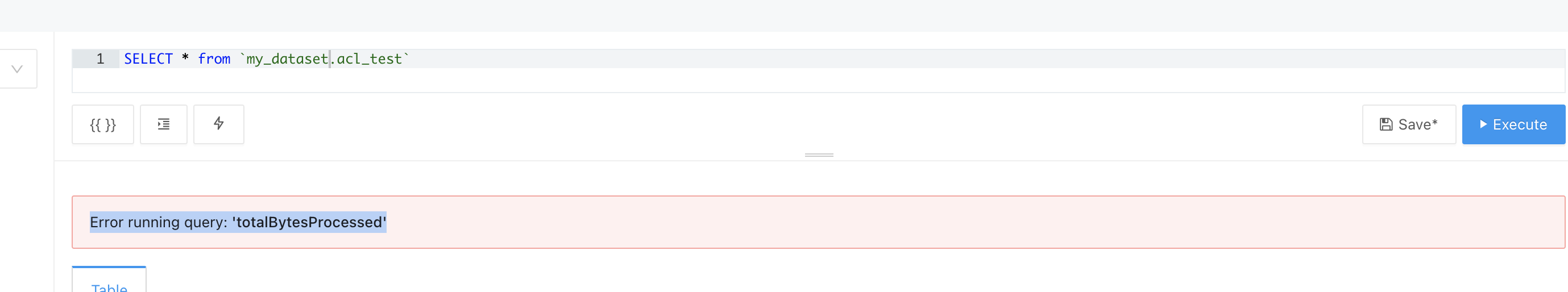 Redash Queries Fail When Querying Bigquery Table With Row Level Access Controls · Issue 5590