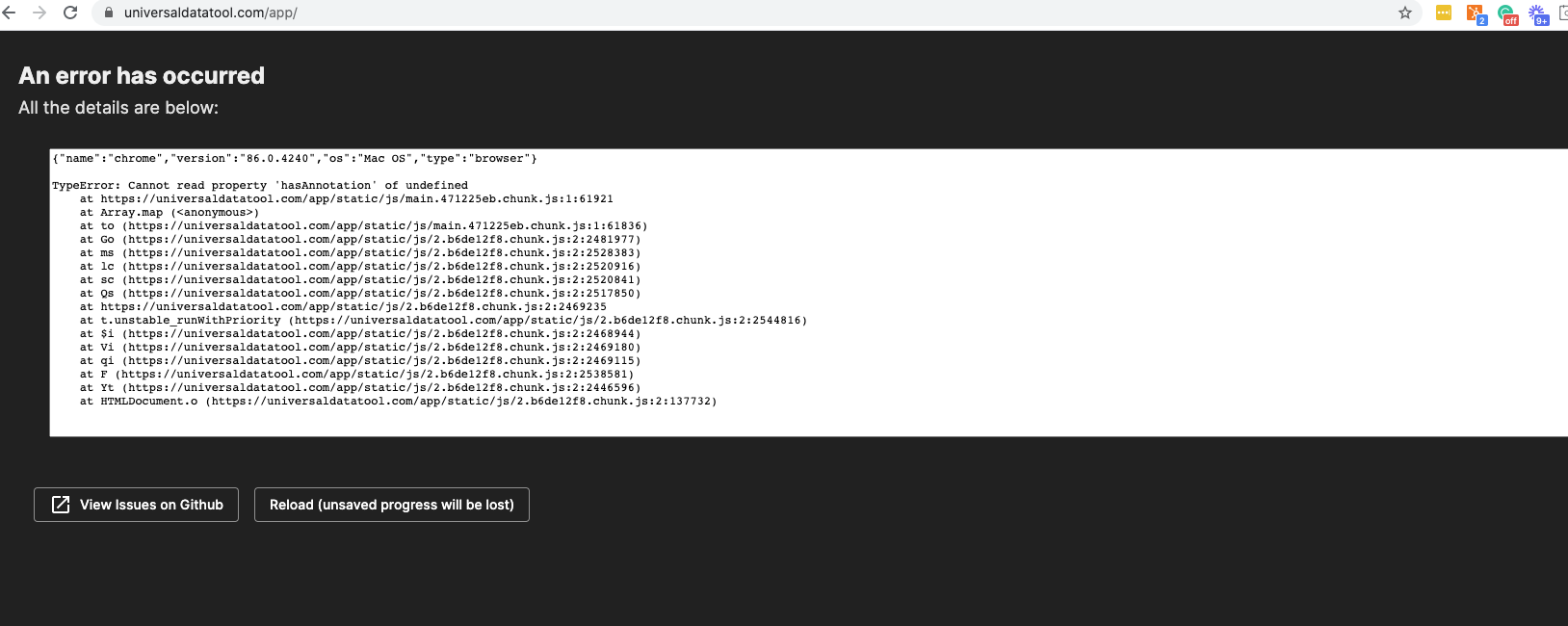 Cannot read property "hasAnnotation" of undefined · Issue #343 · UniversalDataTool/universal ...