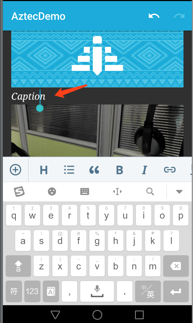 Cursor can not move to image start. · Issue #513 · wordpress-mobile/AztecEditor-Android · GitHub