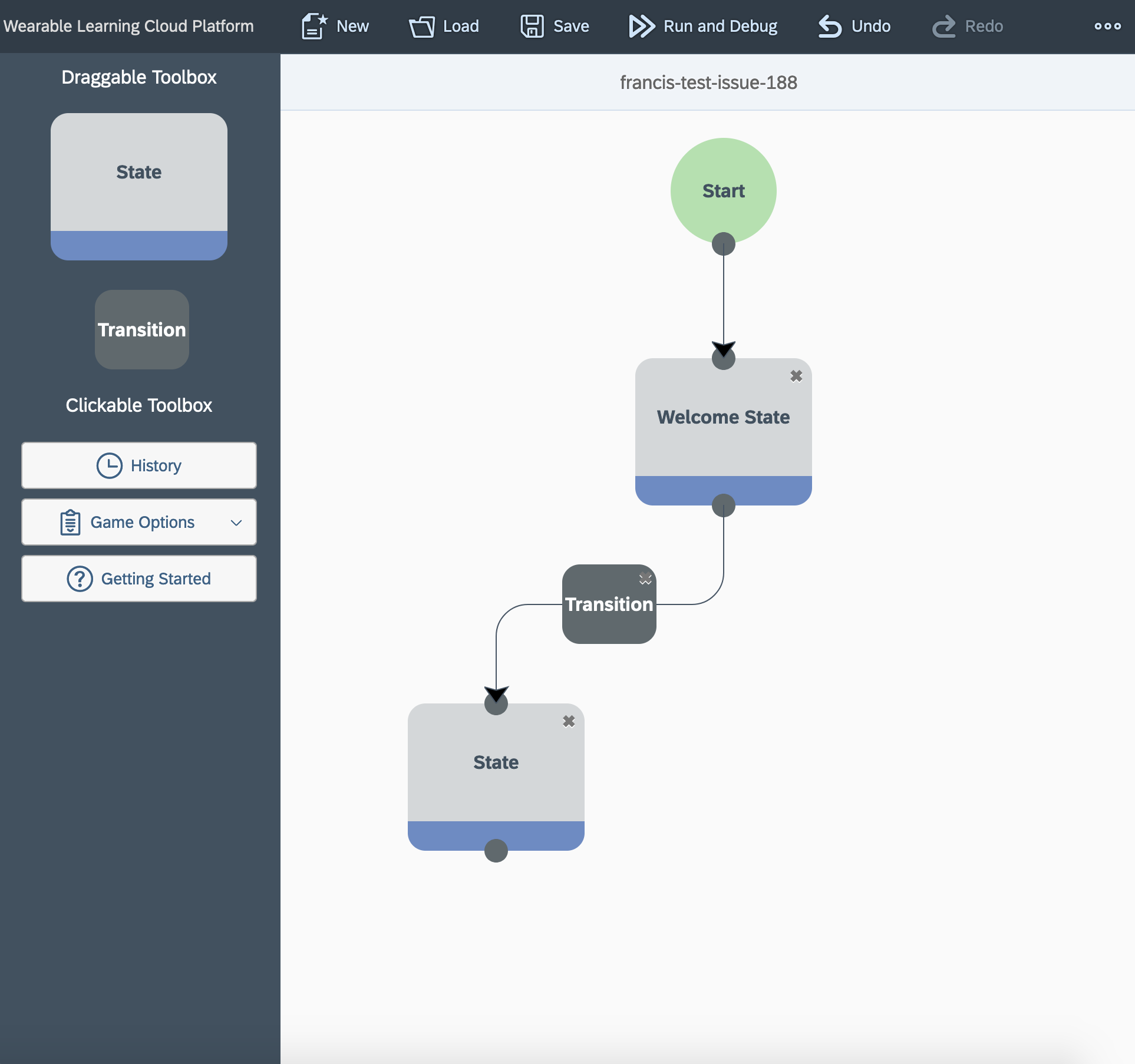 Game Editor : undo/redo dont work for dragging state / transition onto pad · Issue #188 ...