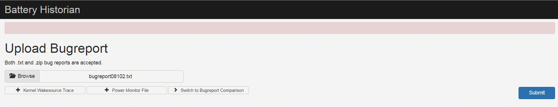 "exit status 3221225477" after analyzing bugreport file · Issue #128 · google/battery-historian ...