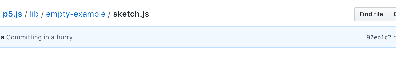 sketch.js is empty · Issue #2239 · processing/p5.js · GitHub