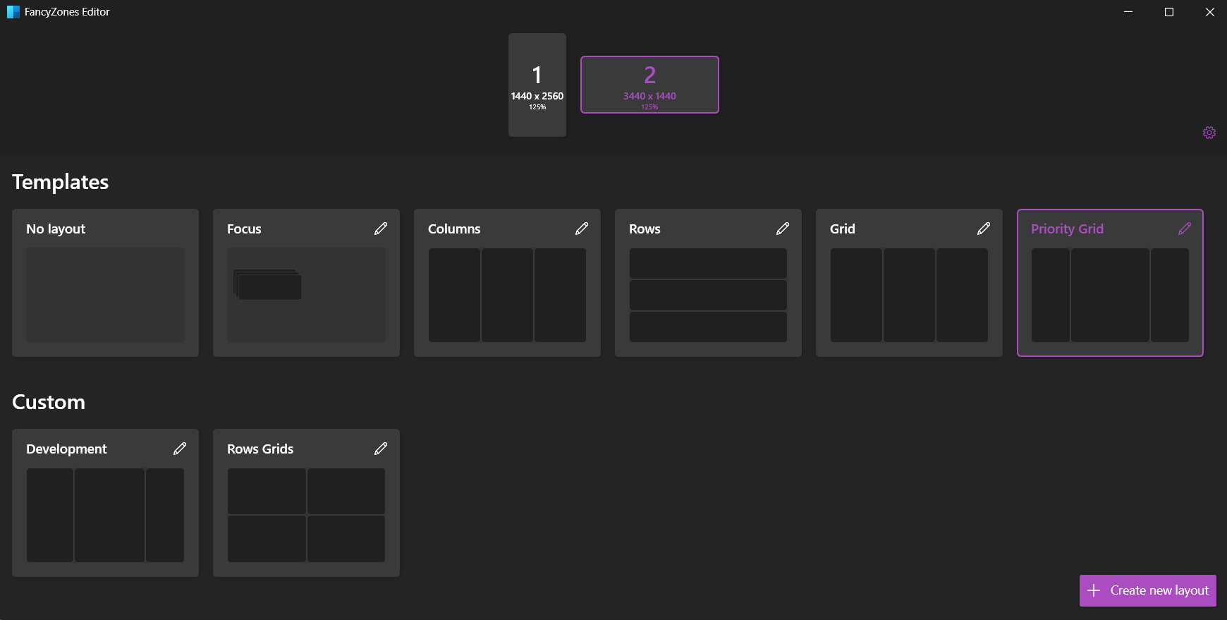 Forgetting Fancy Zone Layout with Dual Monitors · Issue #20209 · microsoft/PowerToys · GitHub