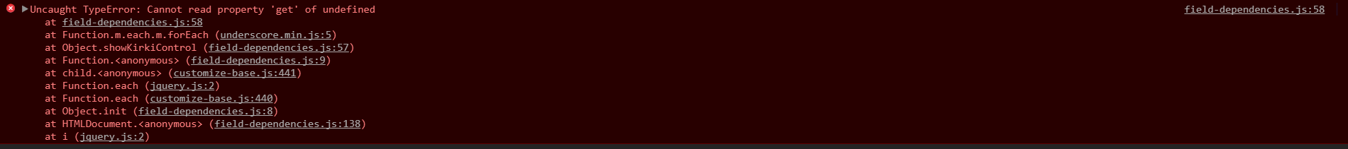 field-dependencies.js:58 Uncaught TypeError: Cannot read property 'get' of undefined · Issue ...