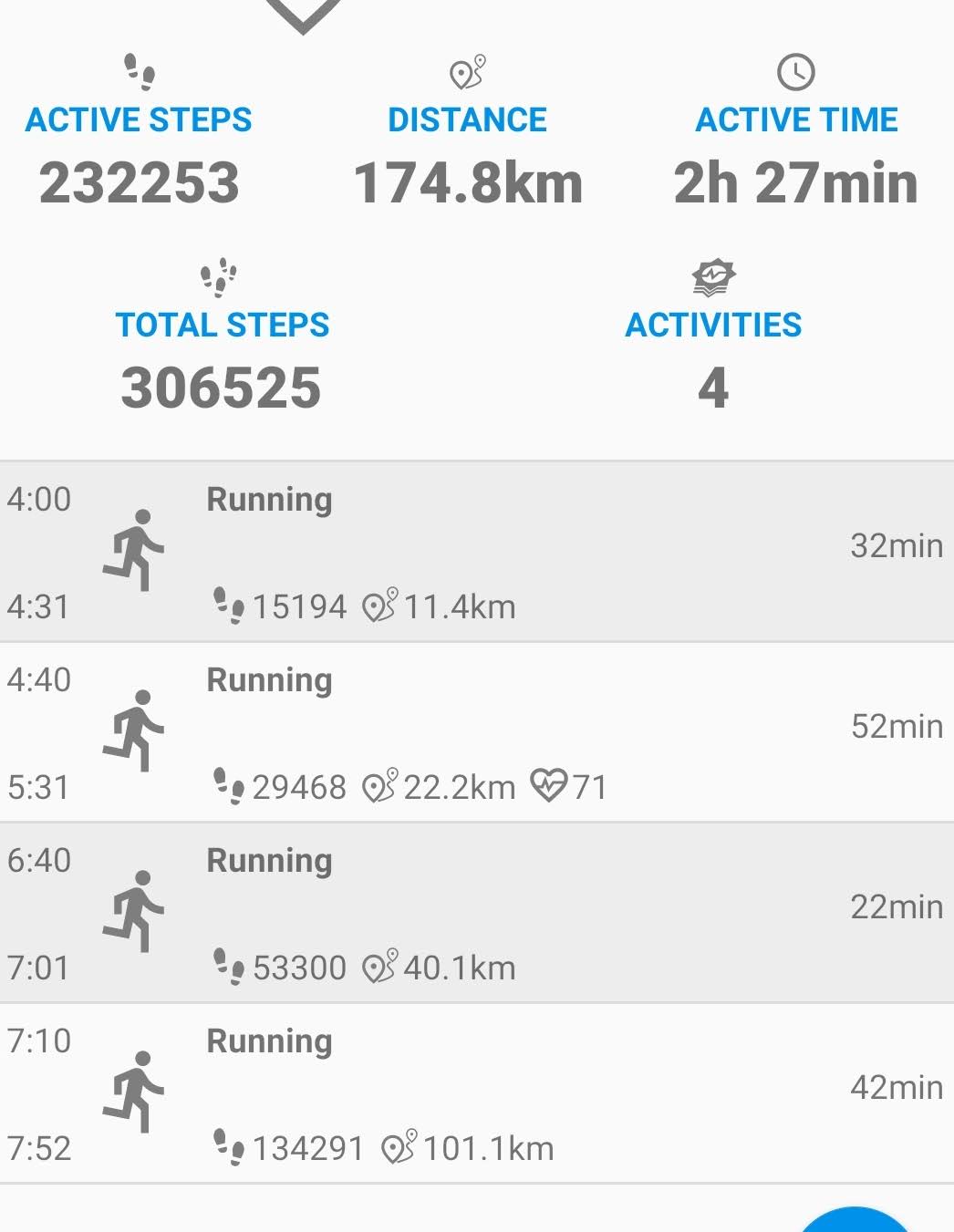 Astronomical step counts on GadgetBridge · Issue #985 · espruino/BangleApps · GitHub