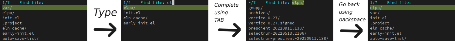 Prescient sorting when completing file names · Issue #282 · minad/vertico · GitHub
