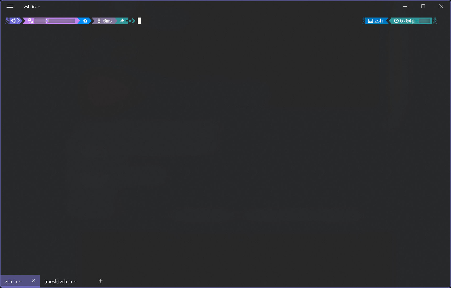 Corrupt prompt when using mosh · Issue #1540 · JanDeDobbeleer/oh-my ...