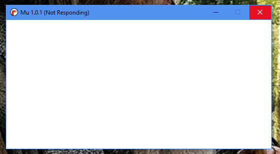 Windows 10 Intermittent Hangs in 1.0.1 · Issue #665 · mu-editor/mu · GitHub