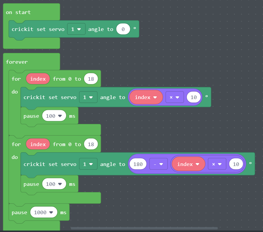 Simple Crickit Servo Example Freezes With Neopixel Error Code · Issue 924 · Microsoftpxt