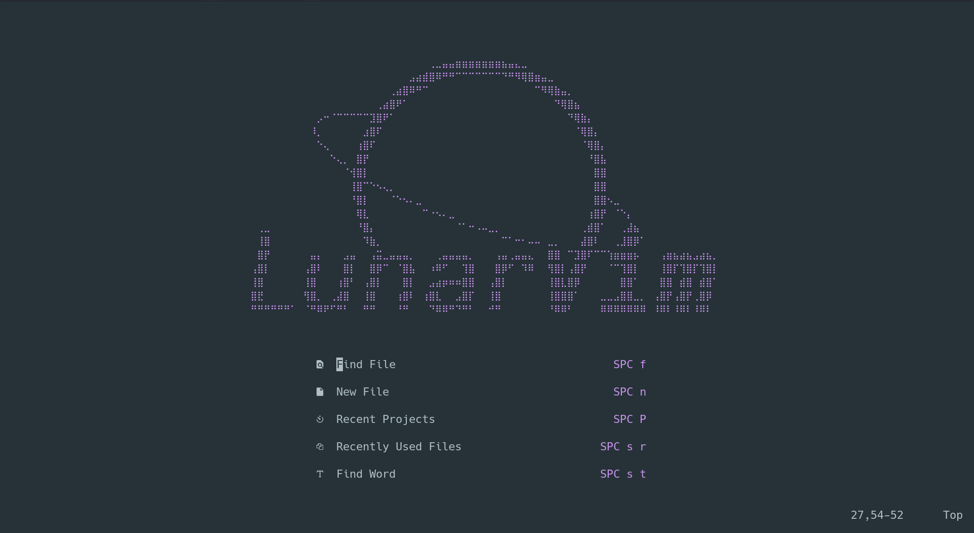 LunarVim dashboard start screen glitch · Issue #3279 · LunarVim/LunarVim · GitHub