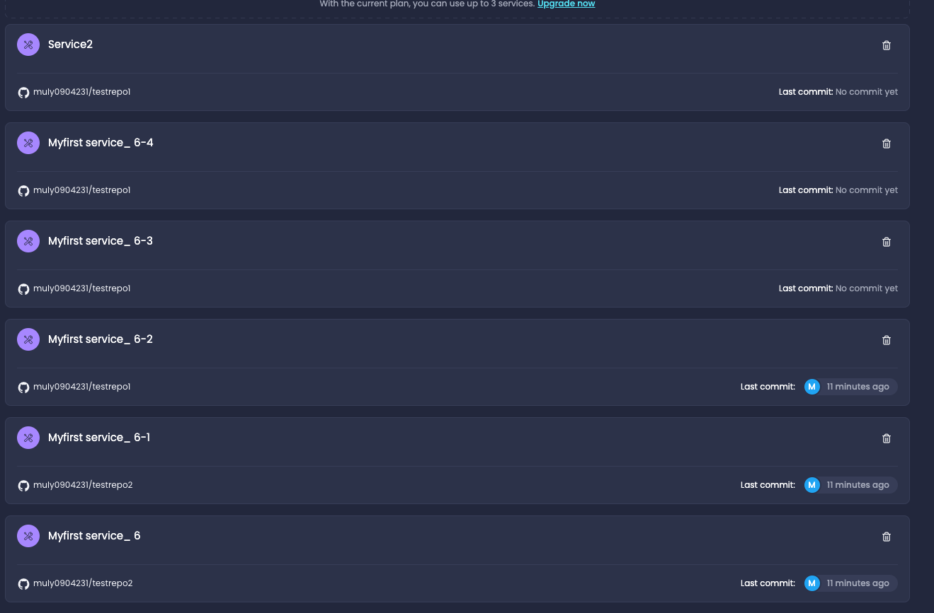🐛 Bug Report: New onboarding wizard - Failed GH sync attempts create services · Issue #5711 ...