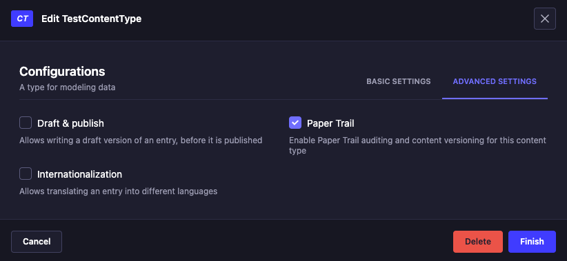 GitHub - PenguinOfWar/strapi-plugin-paper-trail: Accountability and content versioning for ...