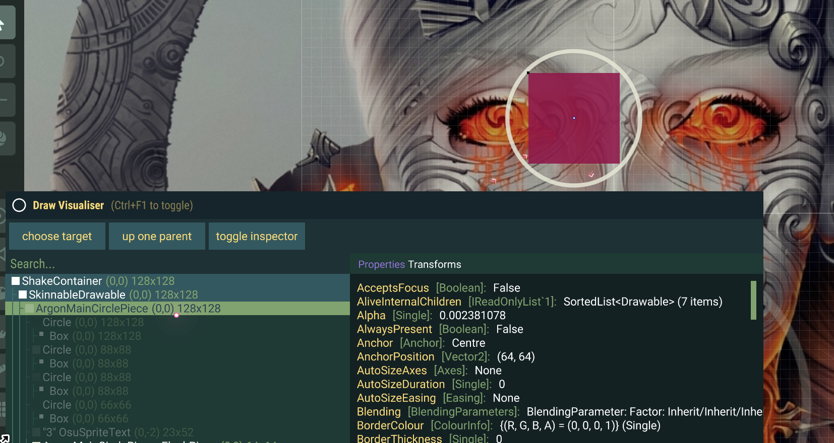 Hit objects may disappear in editor when using argon skin · Issue #21089 · ppy/osu · GitHub