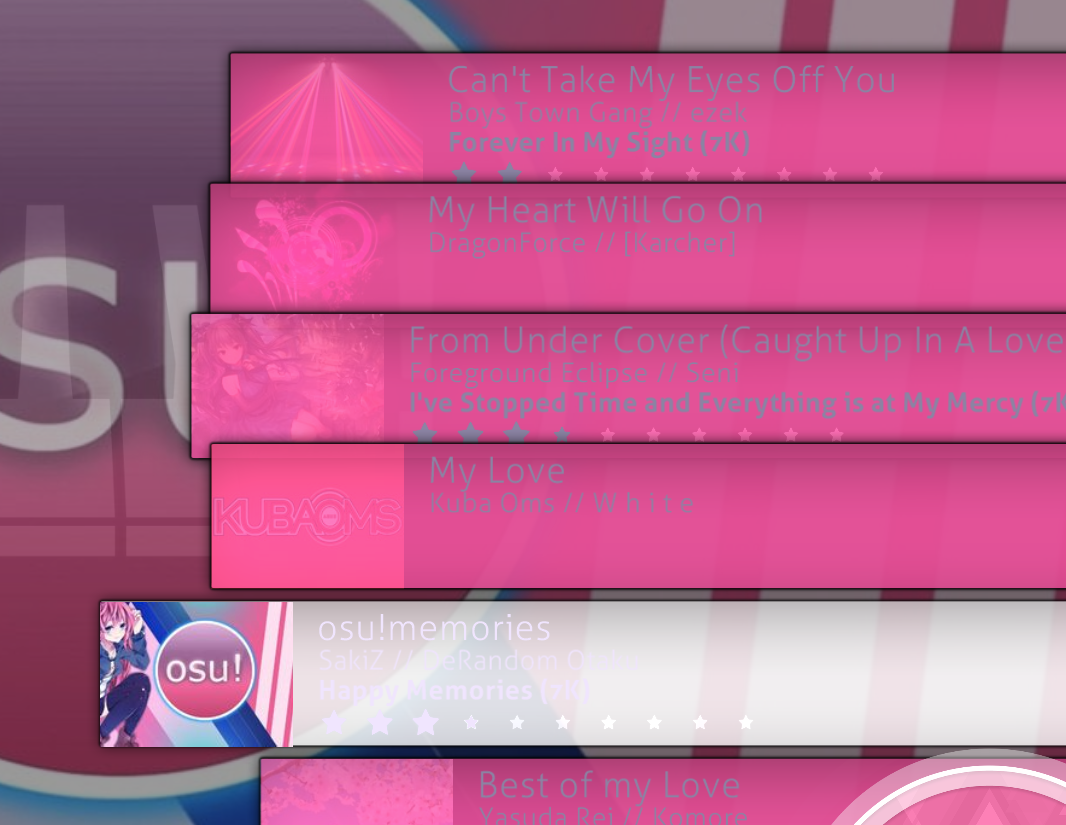 Mania skin broke after "basic support for stupidly long hold note skin ...