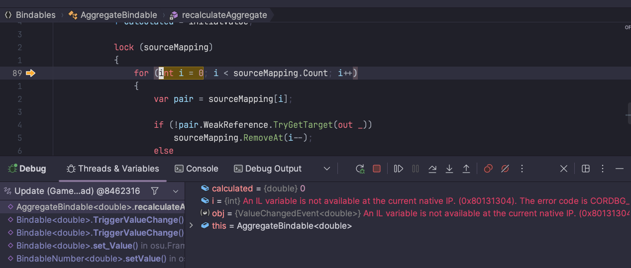 Toggling beatmap hit sounds can cause a deadlock in bindable logic · Issue #24013 · ppy/osu · GitHub