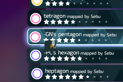 Context menus display incorrectonly on first display · Issue #1366 · ppy/osu · GitHub