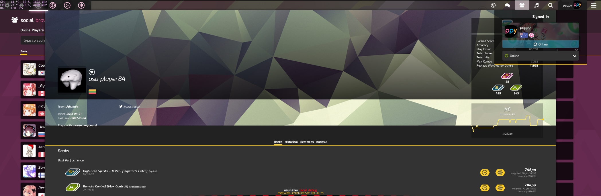 User profile covers aren't masked/resized correctly at wide aspect ...