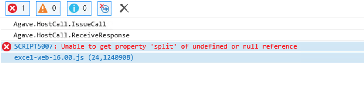 excel-web-16.00.js served by the content delivery network (CDN) is ...