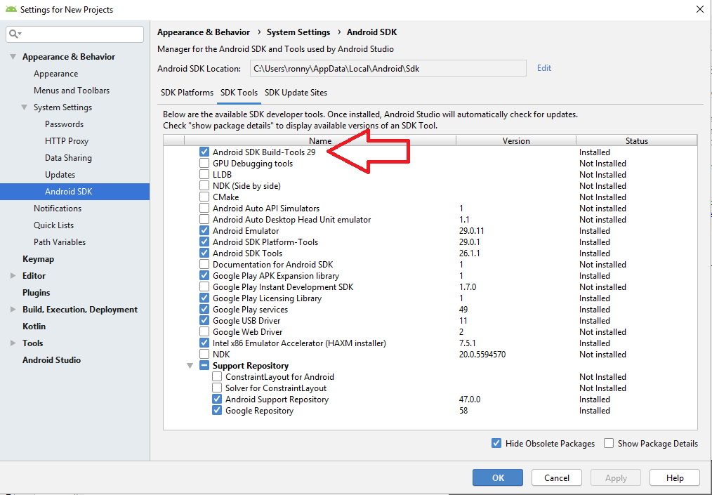 Android Aidl Compiler Crash With The New Android Sdk Build Tools 29 · Issue 884 · J3k0cordova 
