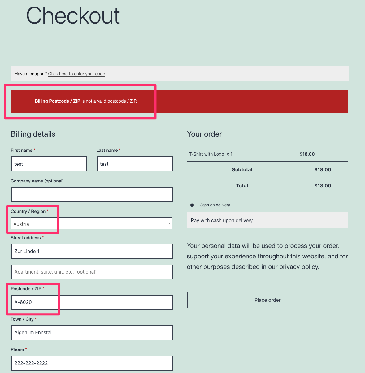 ZIP code validation based on ZIP code format - more than one acceptable format? · Issue #29212 ...