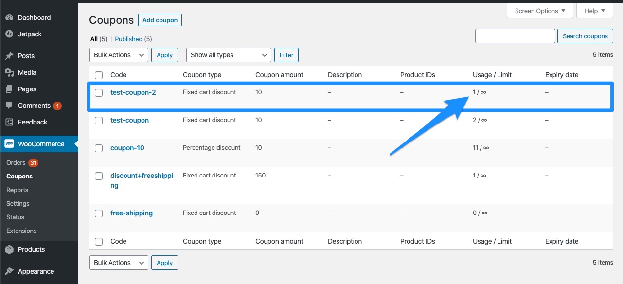 Coupon usage_count triggered twice via /orders/ API · Issue #27294 ...