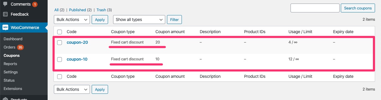 [API] PUT /orders with incorrect coupon format removes coupons · Issue ...