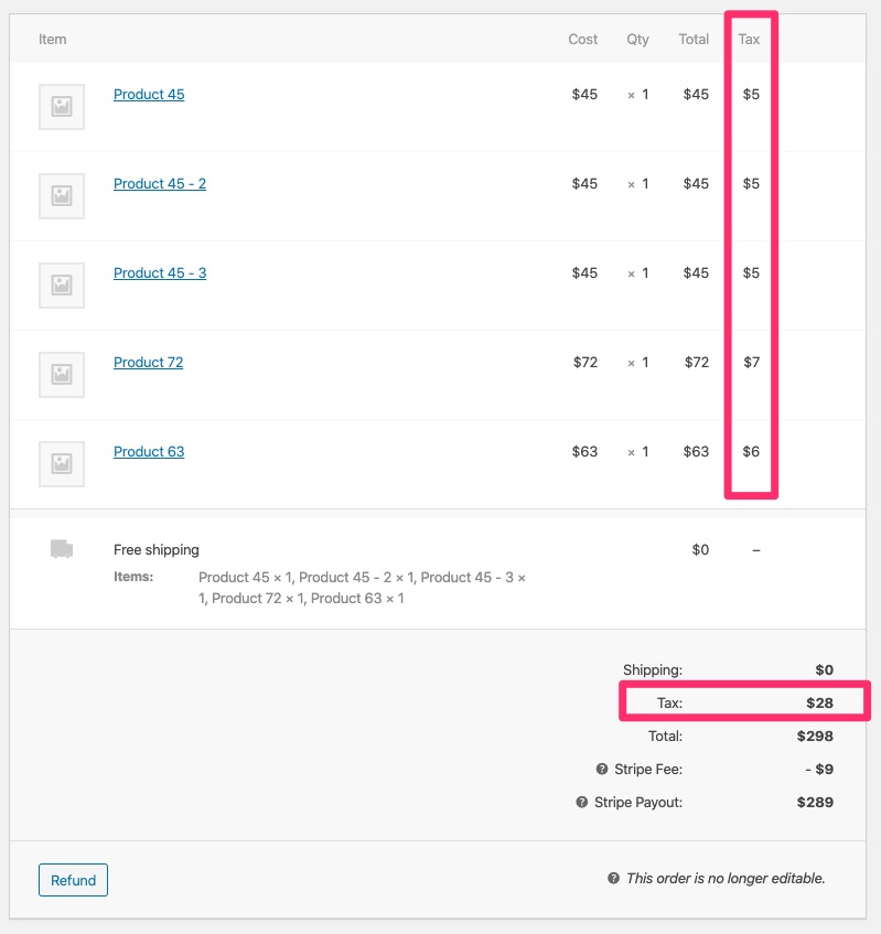 Tax total is off based on number of decimals · Issue #24084 · woocommerce/woocommerce · GitHub