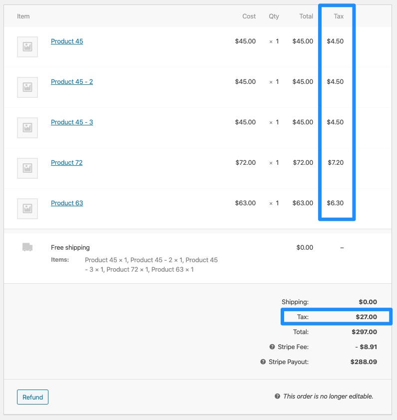 Tax total is off based on number of decimals · Issue #24084 · woocommerce/woocommerce · GitHub