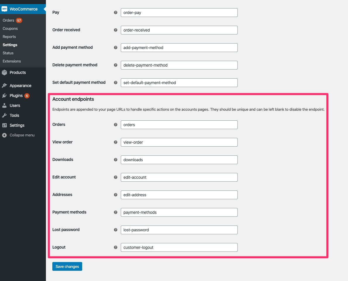 woocommerce my account endpoints redirecting to account page · Issue #25434 · woocommerce ...