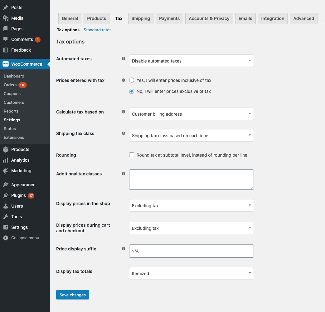 Wrong VAT Calculation in Order · Issue #25815 · woocommerce/woocommerce · GitHub