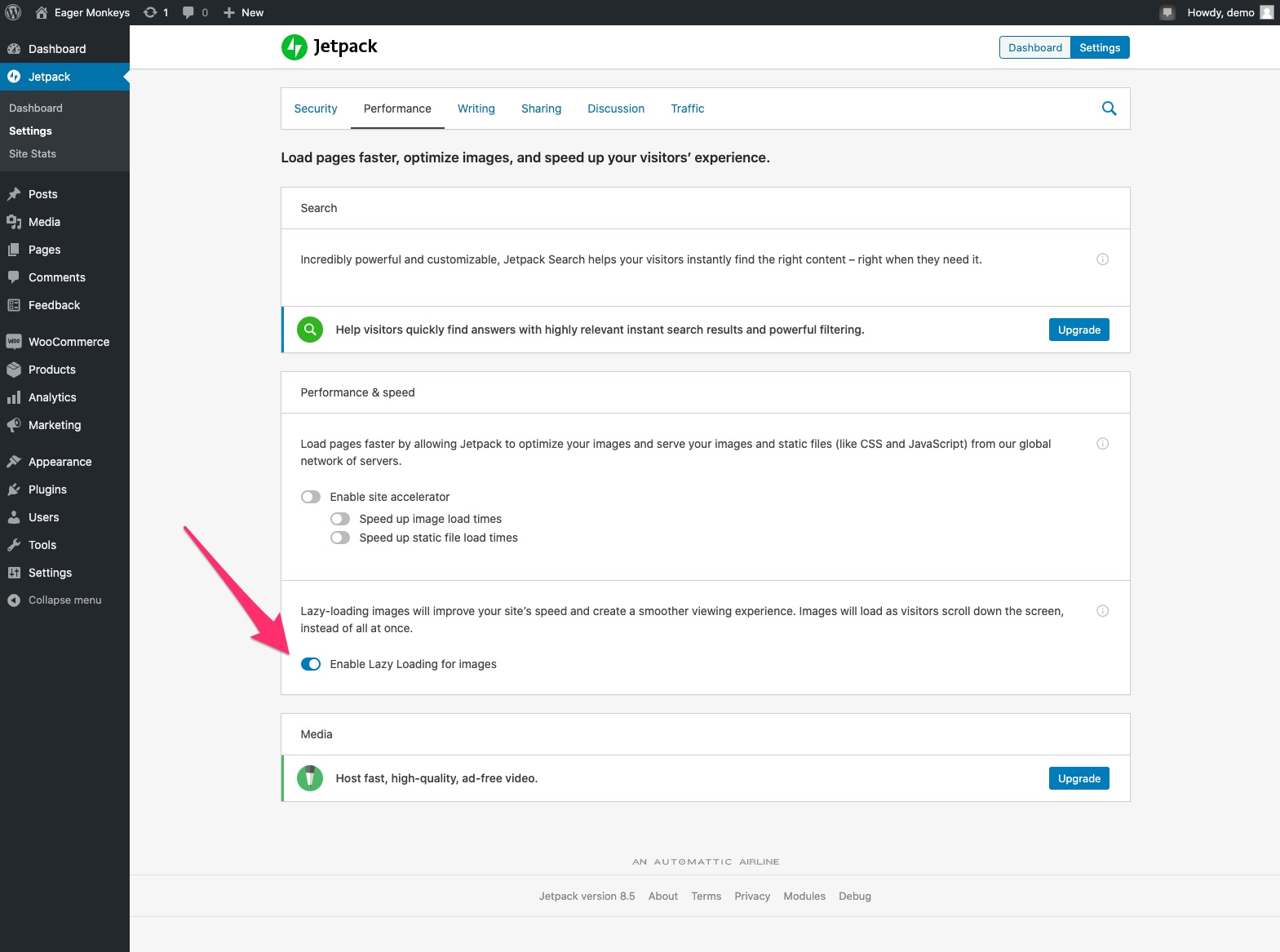 Woocommerce flex-viewport element set's wrong height with Jetpack's lazy-loading enabled ...