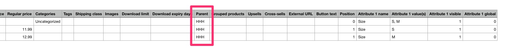 Converting Simple Product To Variable Via Csv Doesnt Create A Variable Product On The Site 3818