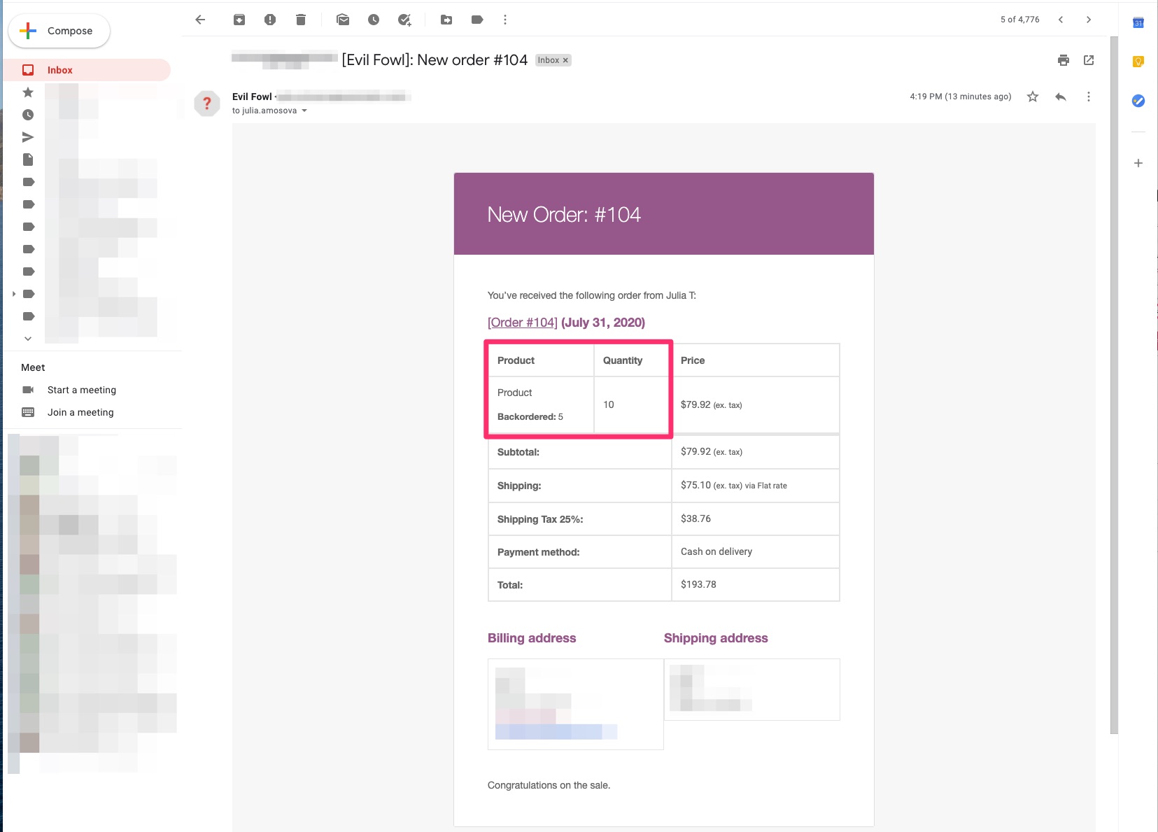 Incorrect quantity in "Product backorder" email · Issue #27186 ...