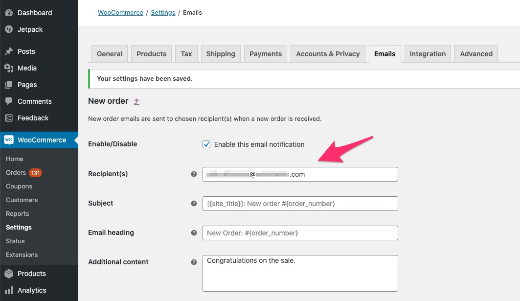 Email notifications not working with multiple emails · Issue #27266 · woocommerce/woocommerce ...
