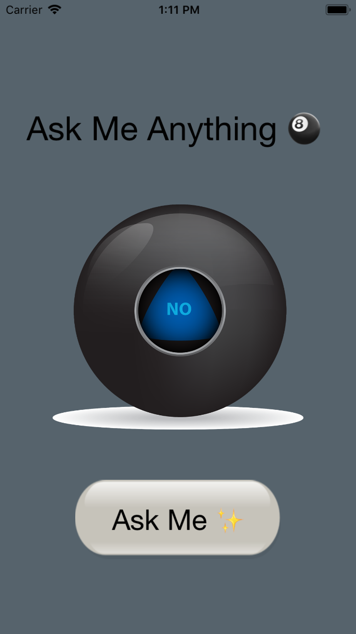 GitHub - ERON23/Magic-8-Ball: Simulator of a Magic Ball