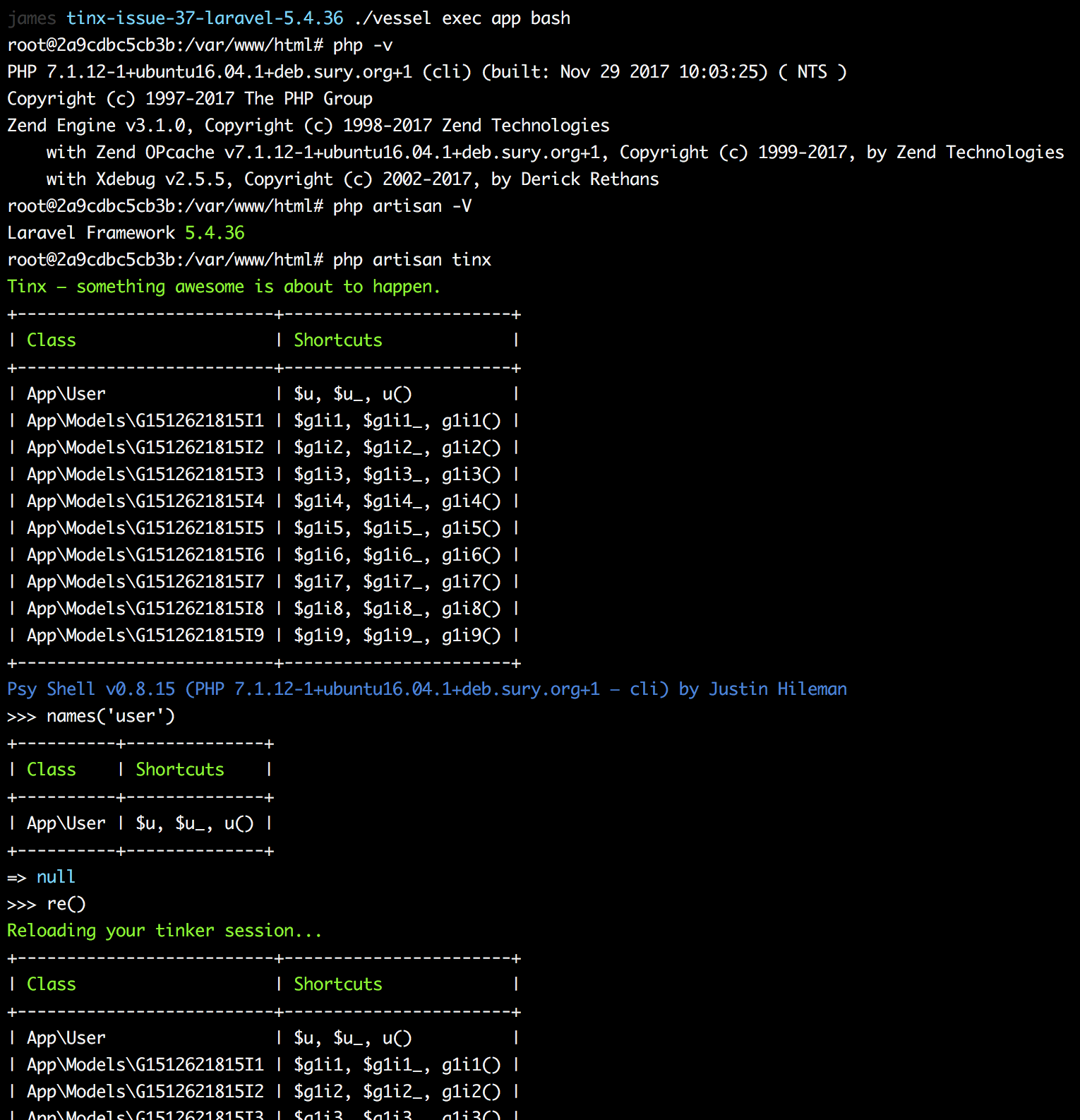 Running re() results in exit · Issue #37 · furey/tinx · GitHub