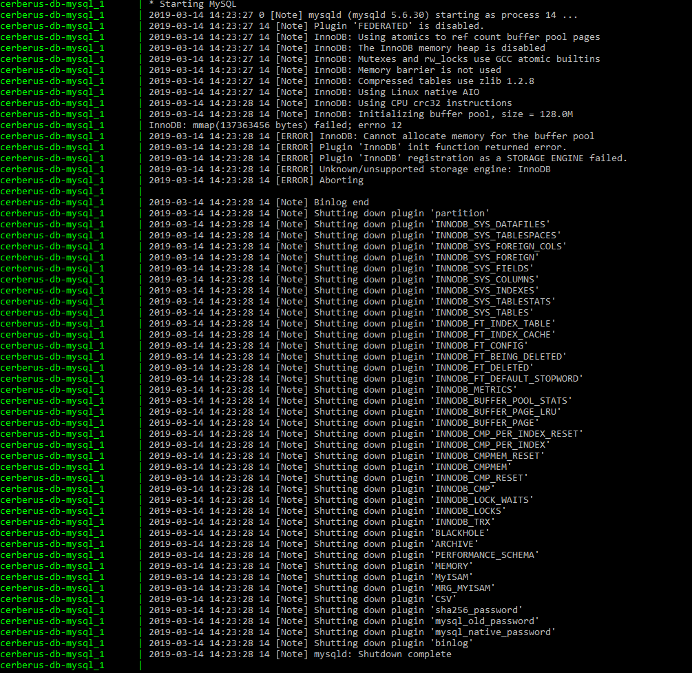 cerberus docker installation · Issue #1952 · cerberustesting/cerberus ...