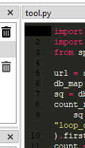 Black line numbers in code editors get hidden by the dark background ...