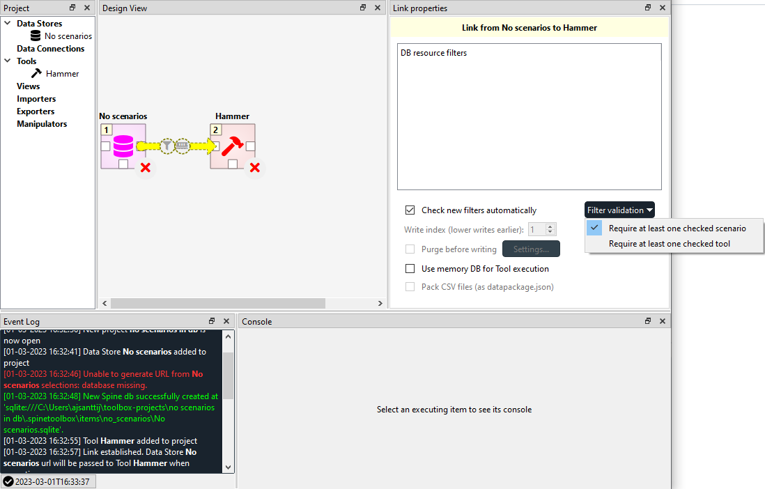Running part of workflow should not care about the rest of the workflow ...