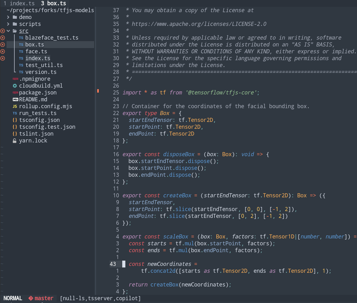 GitHub - kaiuri/nvim-juliana: Port of Sublime's Mariana Theme to Neovim ...