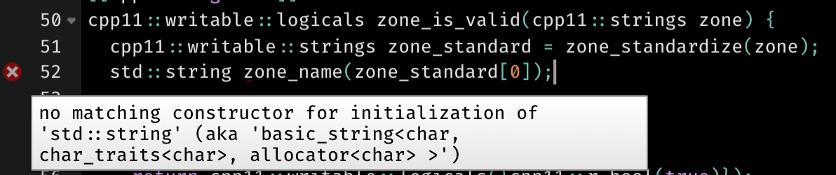 Operator for writable::string element -> std::string · Issue #129 · r-lib/cpp11 · GitHub