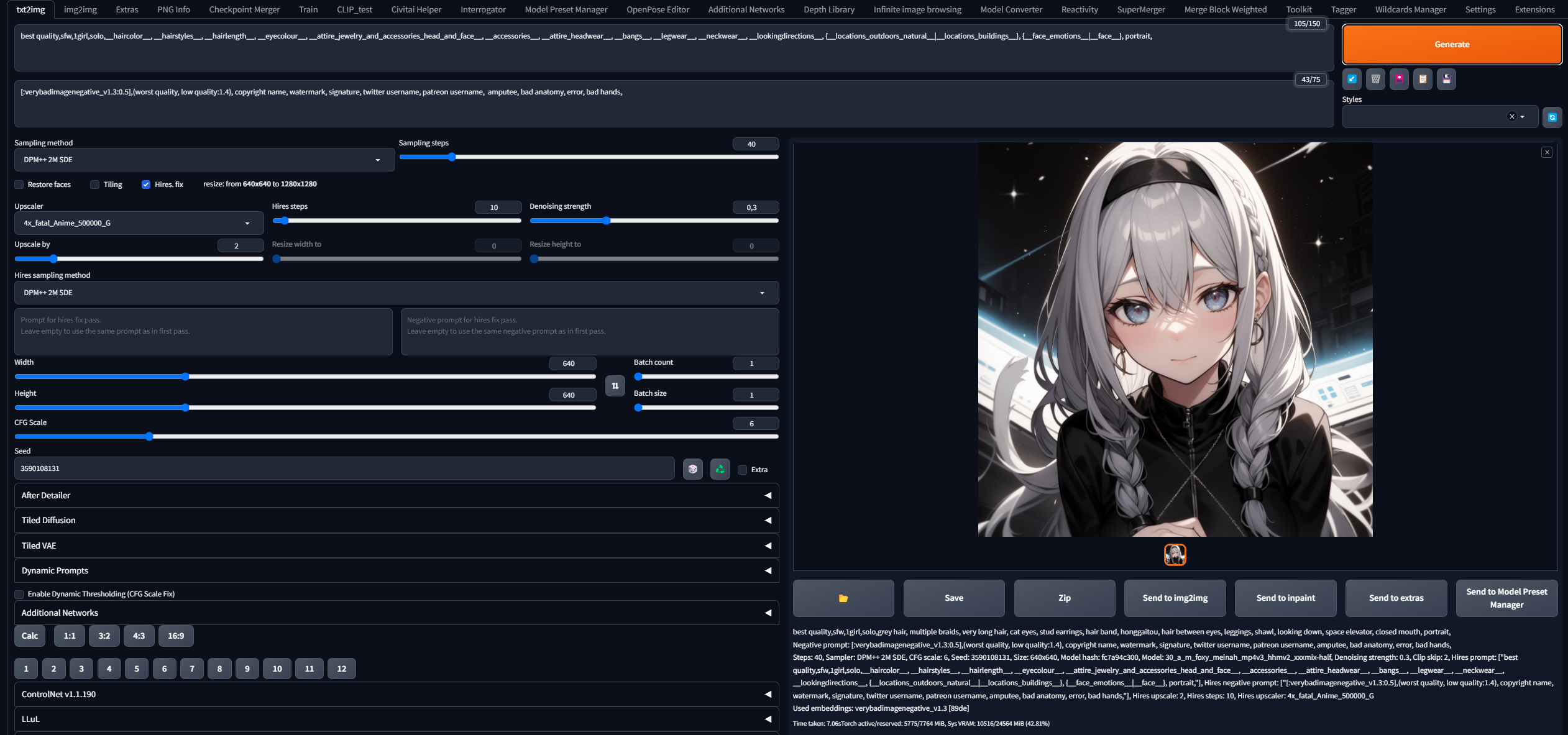 [Bug]: Dynamic prompts/wildcards highly change the results vs firstpass, on the hi-res pass on ...