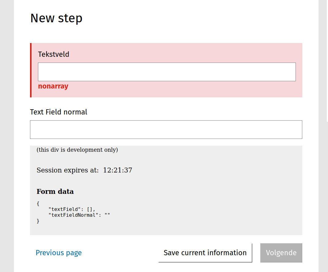Setting and then turning off the 'multiple' option in textfields breaks ...