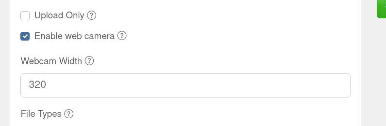 File upload widget: add functionality of using the camera to add a photo · Issue #3050 · open ...
