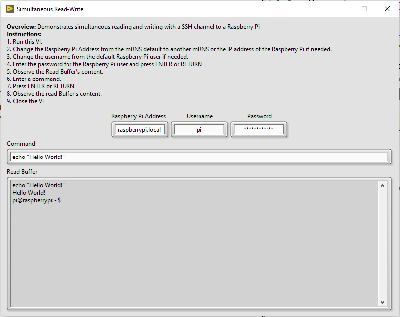 Problem with Example "Execute Multiple Commands with a Single Channel.vi" · Issue #30 ...