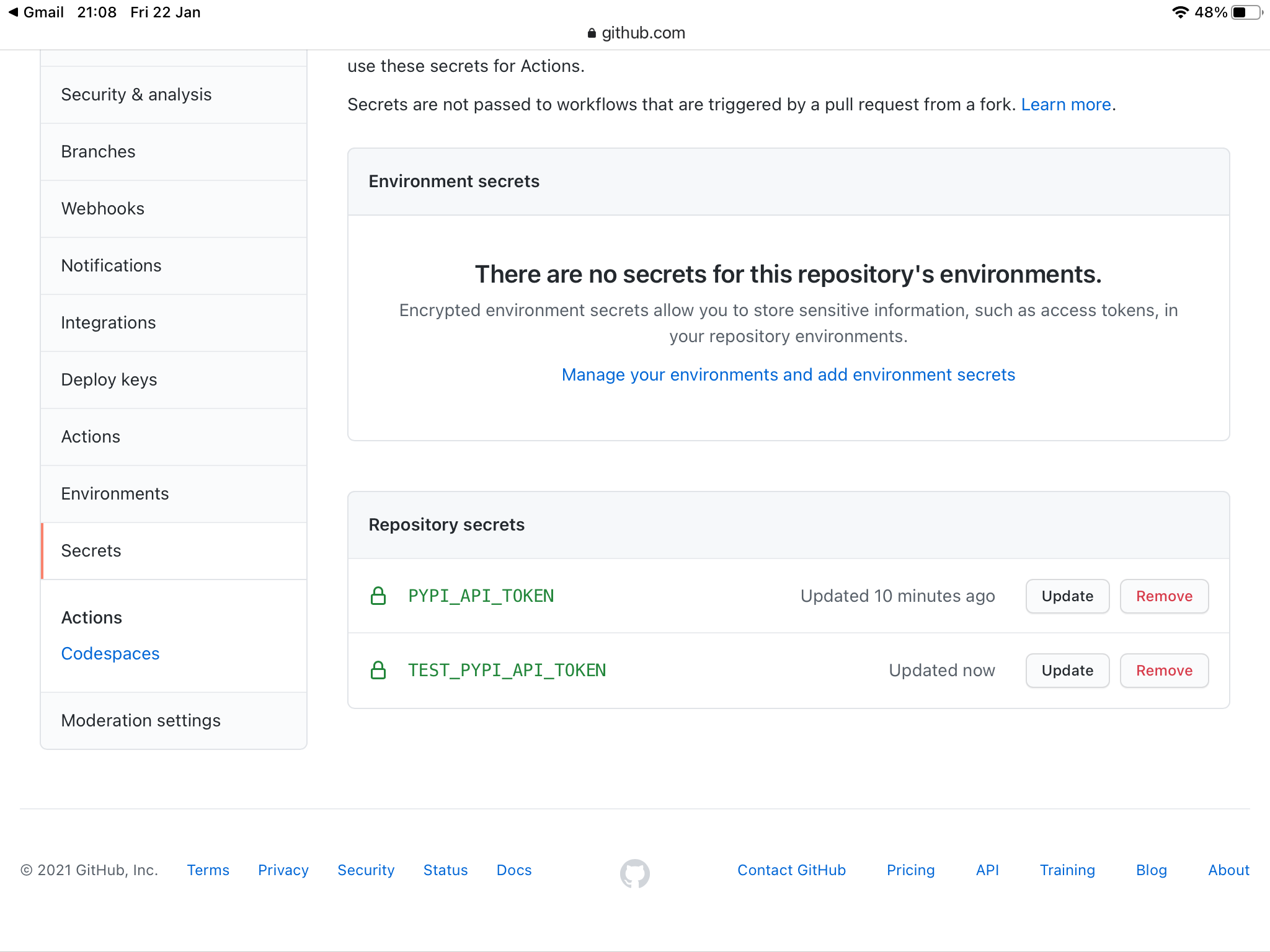 Use github actions to publish to pypi · Issue #224 · rm-hull/luma.core · GitHub